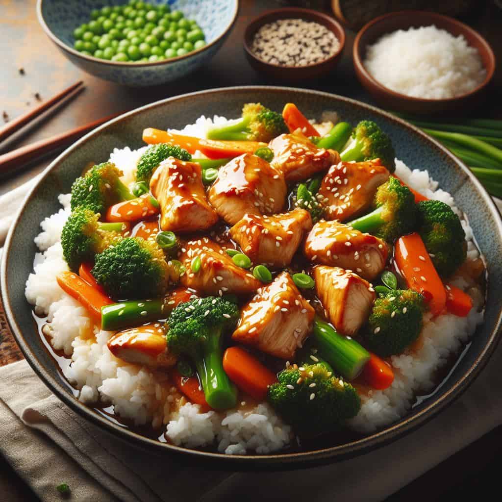 Chinese-Style Chicken with Broccoli - DietCrafts