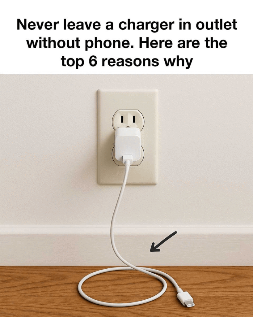 Never leave a charger in outlet without phone. Here are the top 6 ...